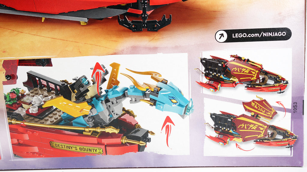 LEGO NINJAGO 71797 Ninja-Flugsegler im Wettlauf mit der Zeit – KEIPPER SHOP