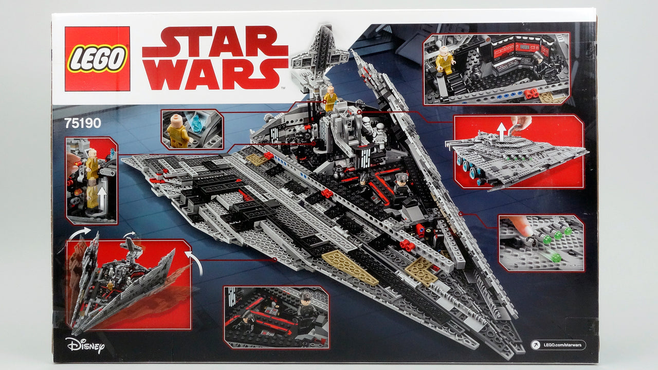 LEGO Star Wars 75190 First Order Star Destroyer – KEIPPER SHOP