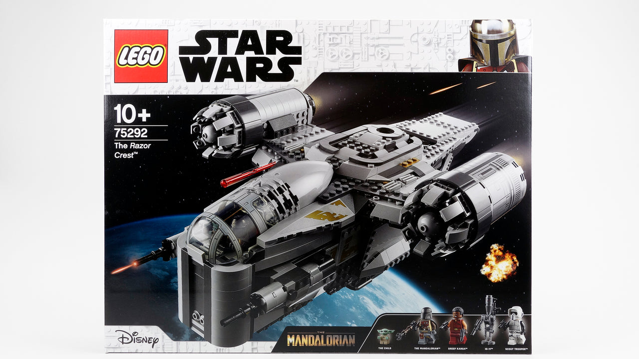 LEGO Star Wars 75292 The Razor Crest - Transporter des Kopfgeldjägers ...