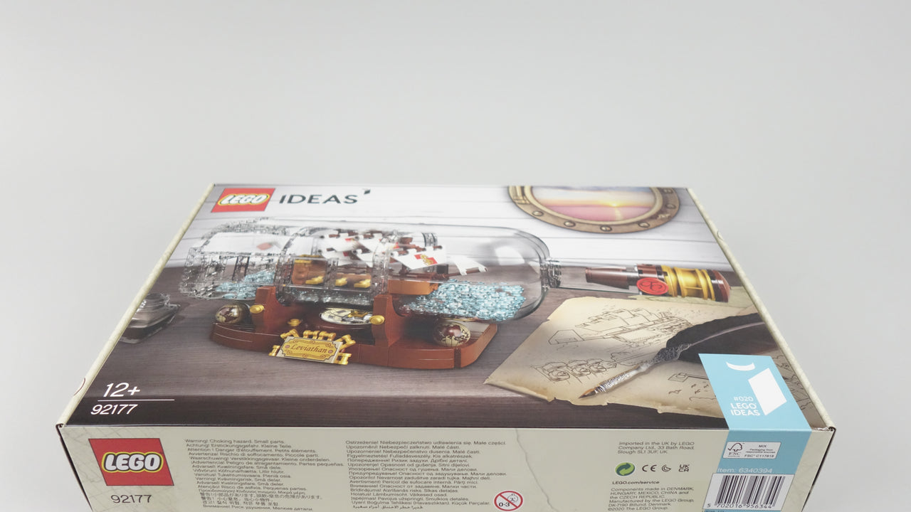 😊 🚀 Keipper Shop - Kaufen: LEGO 92177 Schiff in der Flasche (Ideas ...